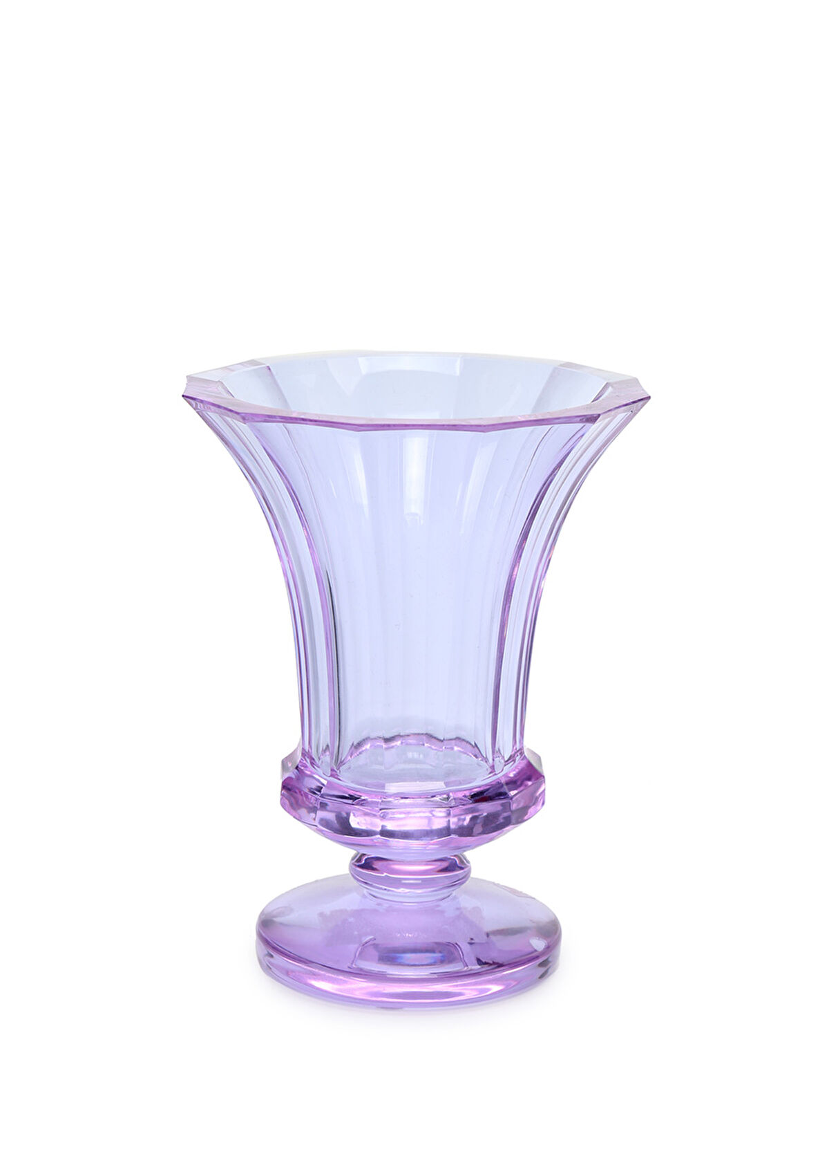 Moser - Mor Kristal Dekoratif Vazo