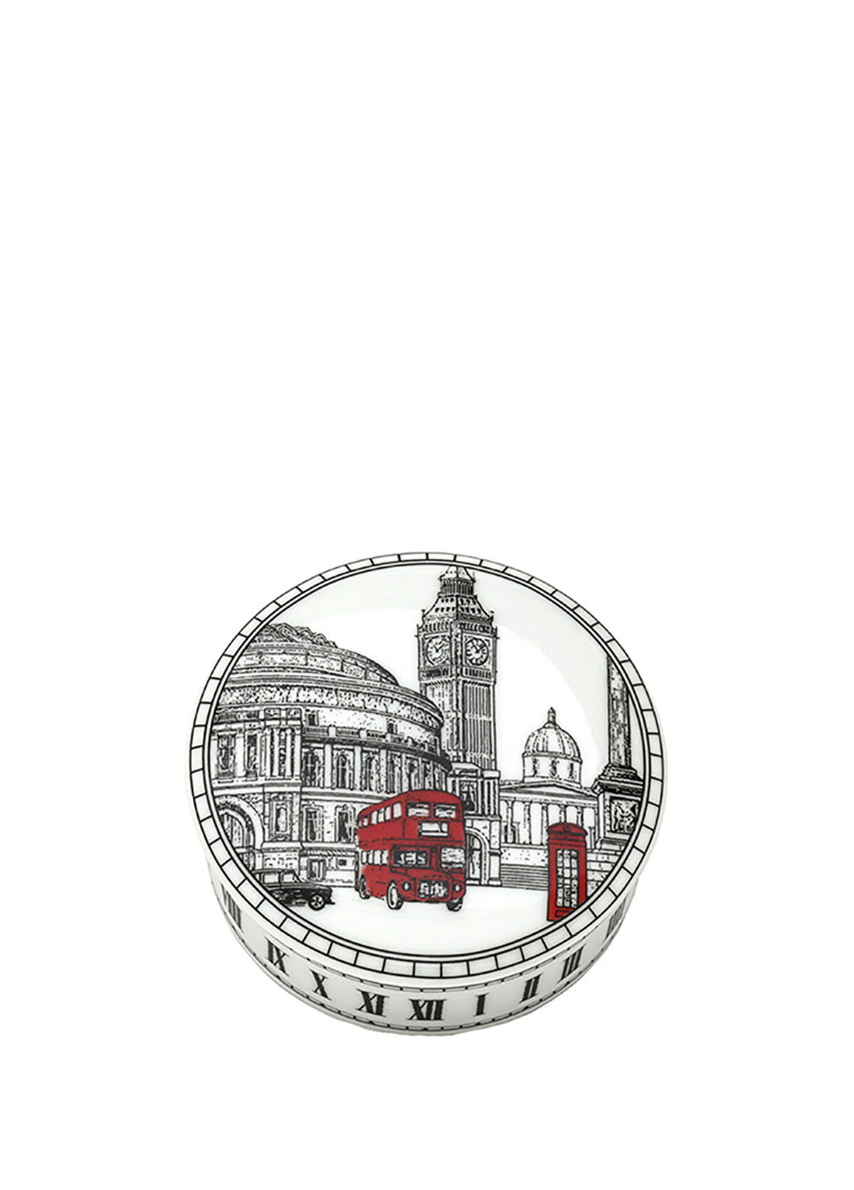 Halcyon Days - The London Icons Round Trinket Box Dekoratif Kutu - Çok ...