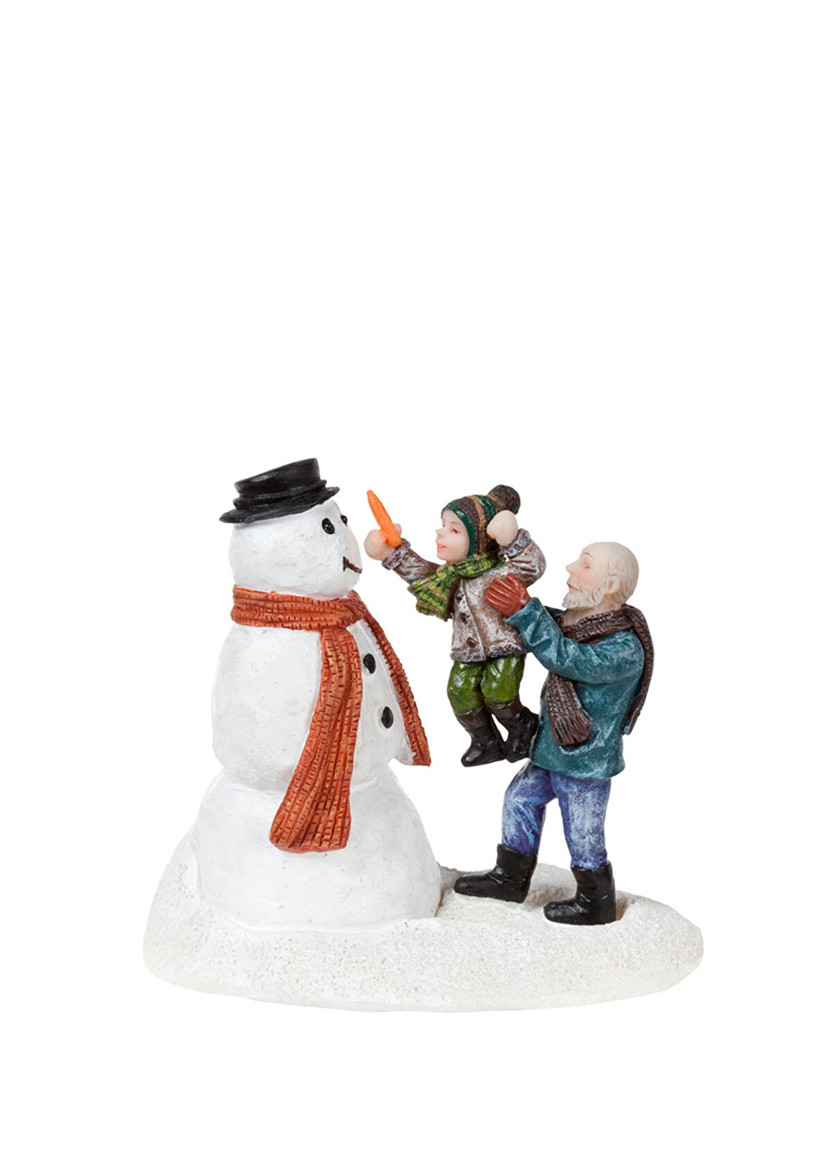 Luville Christmas Village Kardan Adam Yılbaşı Dekoru Çok Renkli