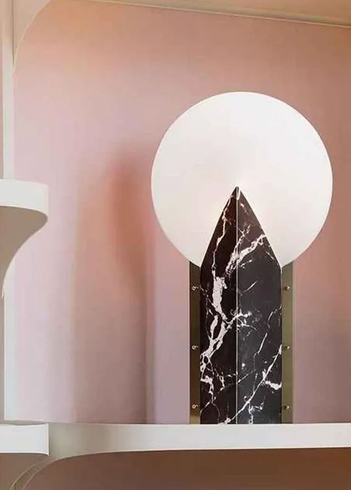 Slamp - Moon Black Led Table Lamp