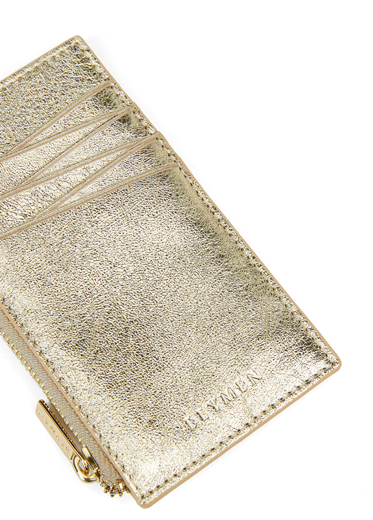 Beymen - Classic Gold Kadın Deri Kartlık - Gold