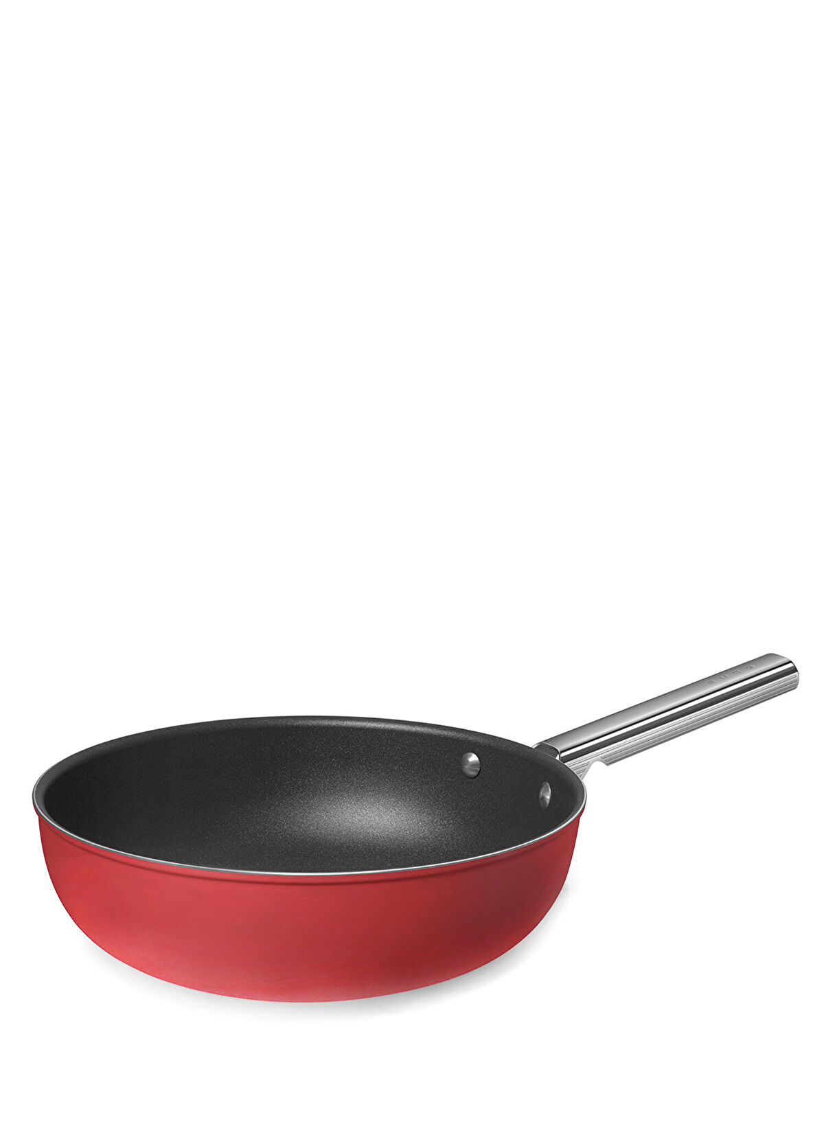 Smeg - 50's Style Red 30 cm Wok Pan