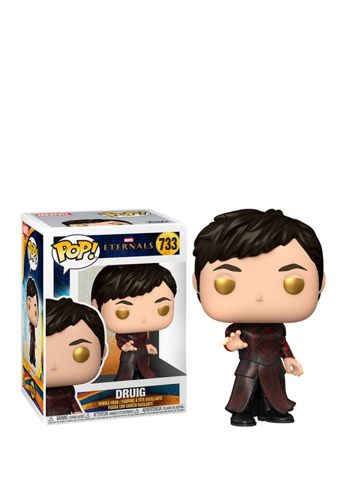 Funko - Marvel Eternals Druig Figür - Çok Renkli