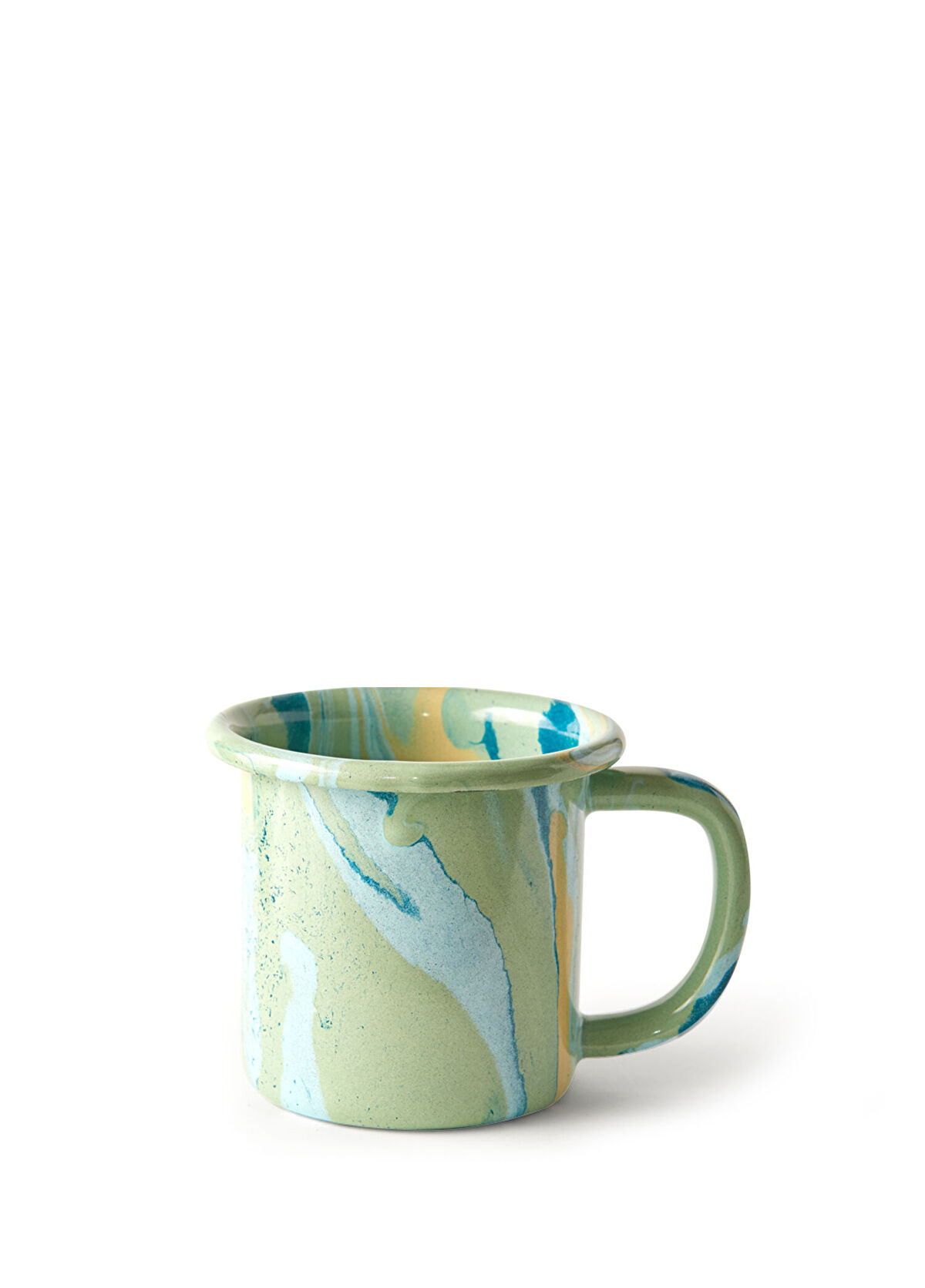 Bornn - New Marble Mint Ebru Emaye Kupa - Mint