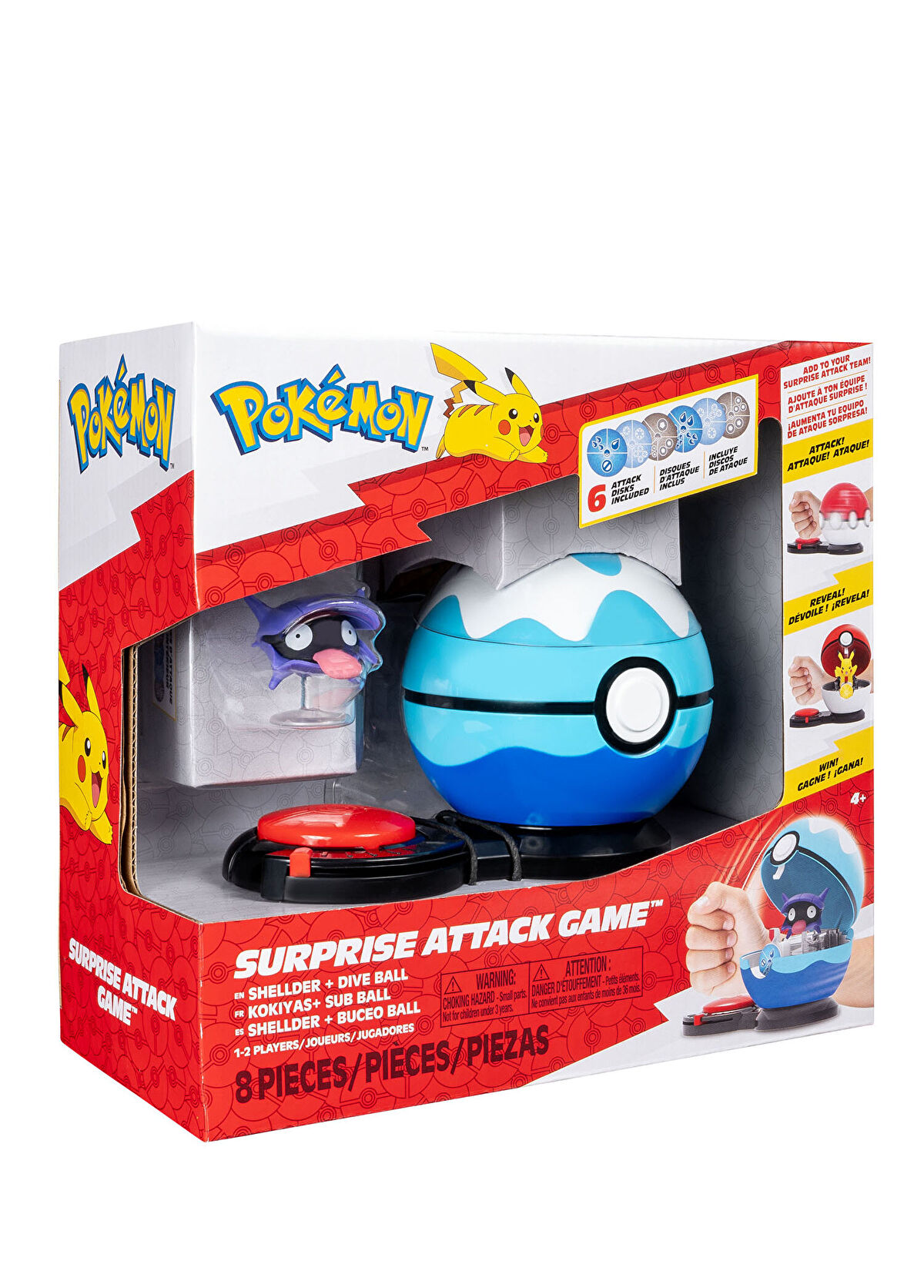 Pokémon - Surprise Attack Game Set PKW4173
