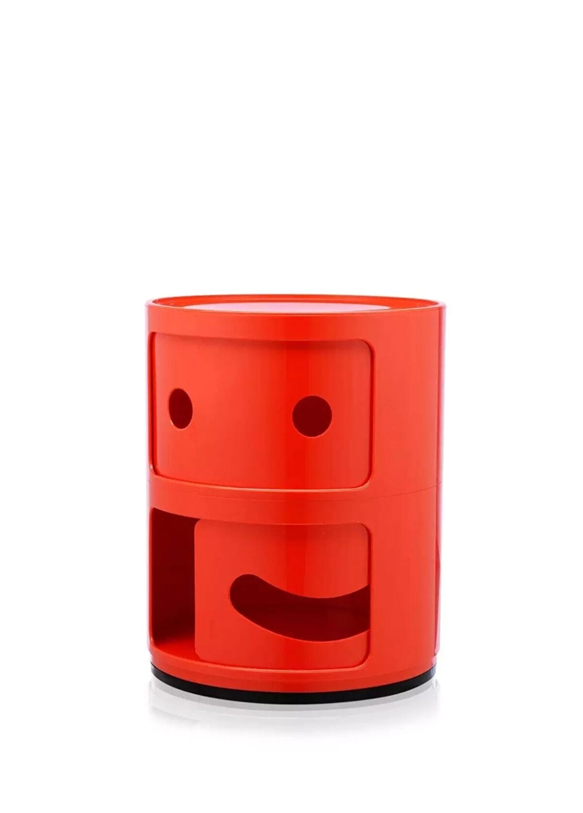Kartell - Componibili Smile Kırmızı 2 Çekmeceli Modül - Kırmızı