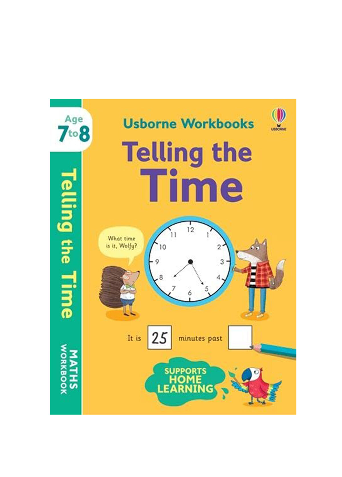 Usborne - Workbooks Telling the Time 7-8 - Çok Renkli