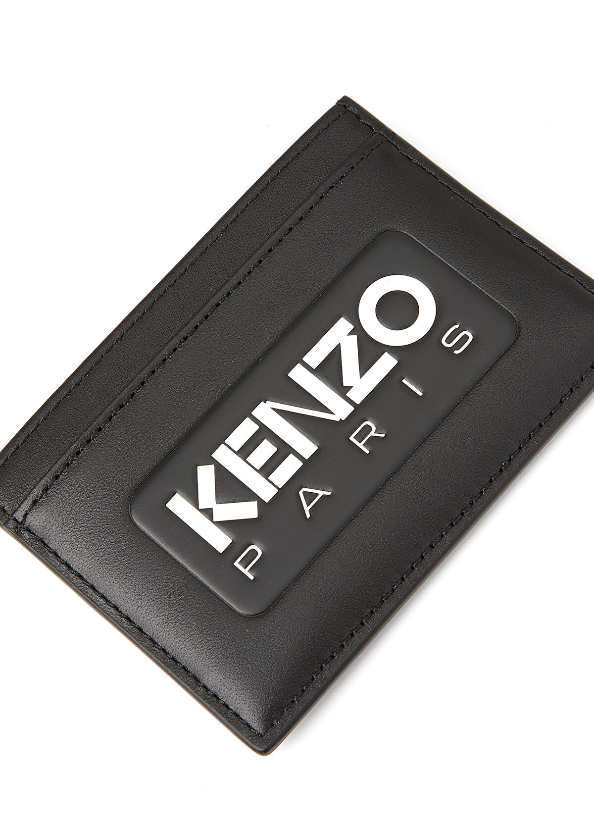 Kenzo Siyah Erkek Siyah Logo Detaylı Erkek Deri Kartlık 1534533 | Beymen