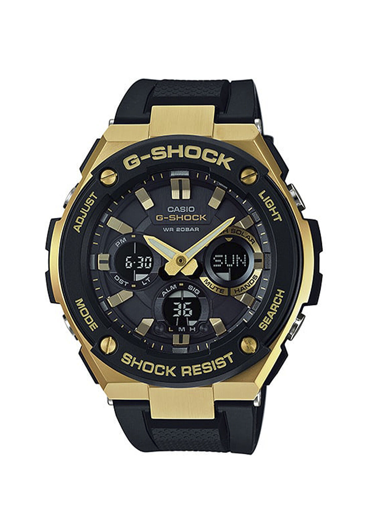 Multicolor Casio Multicolor Men GST-S100G-1ADR Steel Men's Wristwatch ...