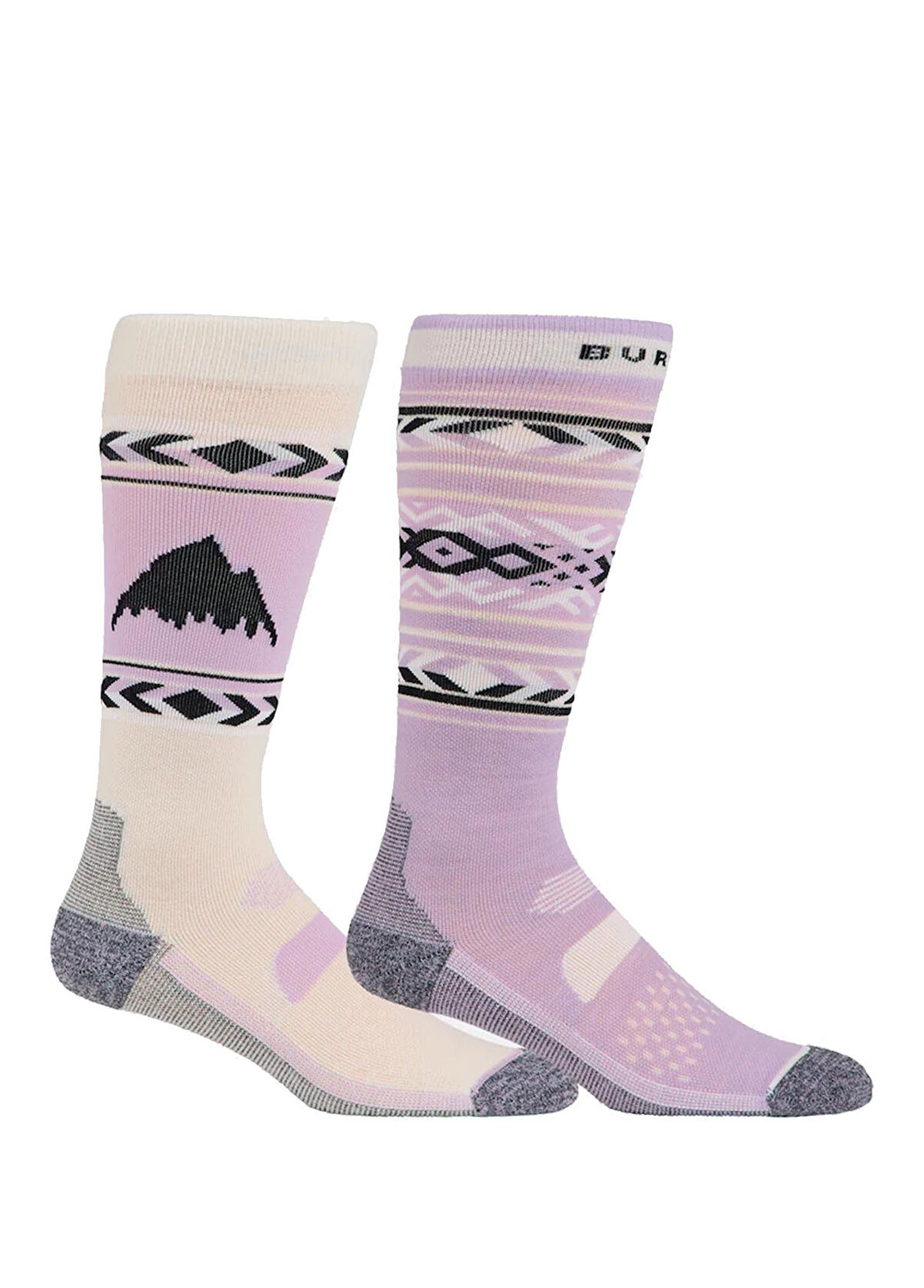 Burton Mor Kadın Performance Lightweight Socks Mor 2'li Kadın Kayak ...