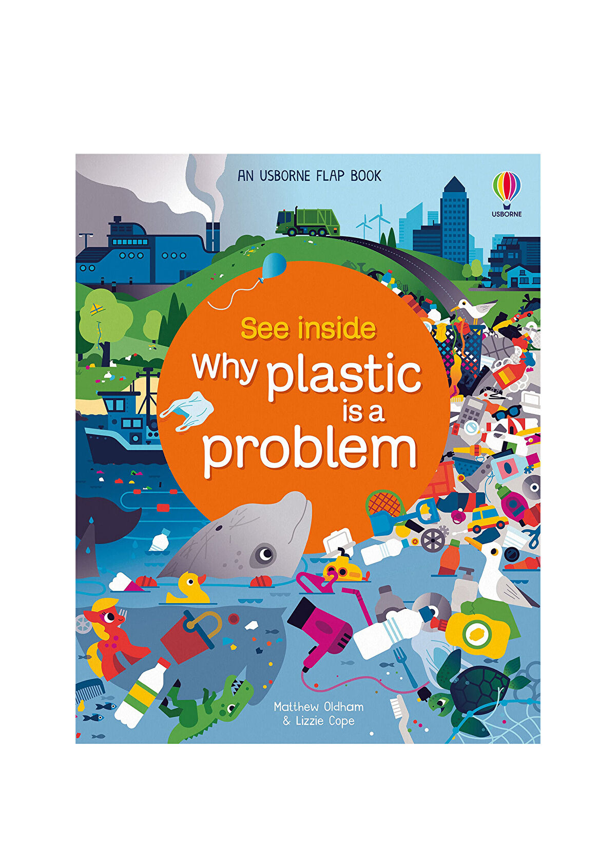 Usborne - See Inside Why Plastic is a Problem - Çok Renkli