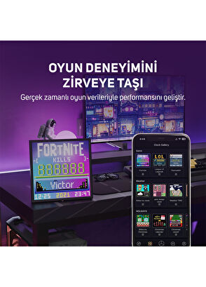 Divoom - Timebox Evo Bluetooth Speaker and Pixoo-64 Led Screen Set