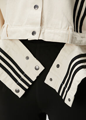 Adidas Naturel Kadın Adibreak Two In One Naturel Denim Ceket 1657541 | Beymen