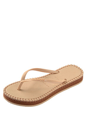Havaianas Bej Kadın Slim Flatform Loop Bej Kadın Plaj Terliği 1692763 | Beymen