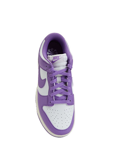 Nike - Dunk Low Next Nature Beyaz Lila Erkek Sneaker - Çok Renkli Beyaz
