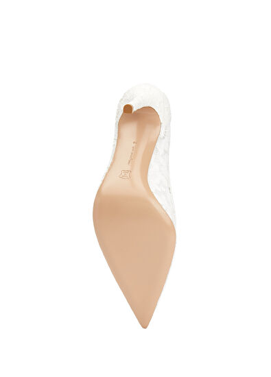 Gianvito Rossi Beyaz Kadın Beyaz Dantel Stiletto 1662903 | Beymen