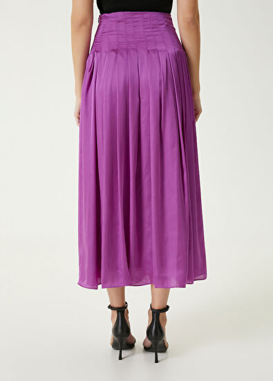 Network - Mor Pileli Maksi Etek - Mor