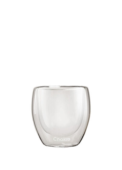 Chakra - Easy Transparent Double Wall Glass Cup 250 ml