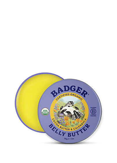 Badger - Belly Butter Karın Bölgesi Nemlendirici Çatlak Kremi - Krem