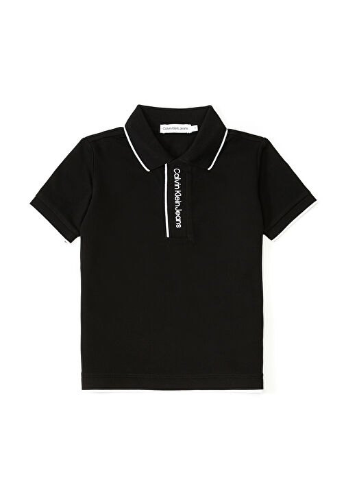 Siyah Erkek Cocuk Polo T shirt