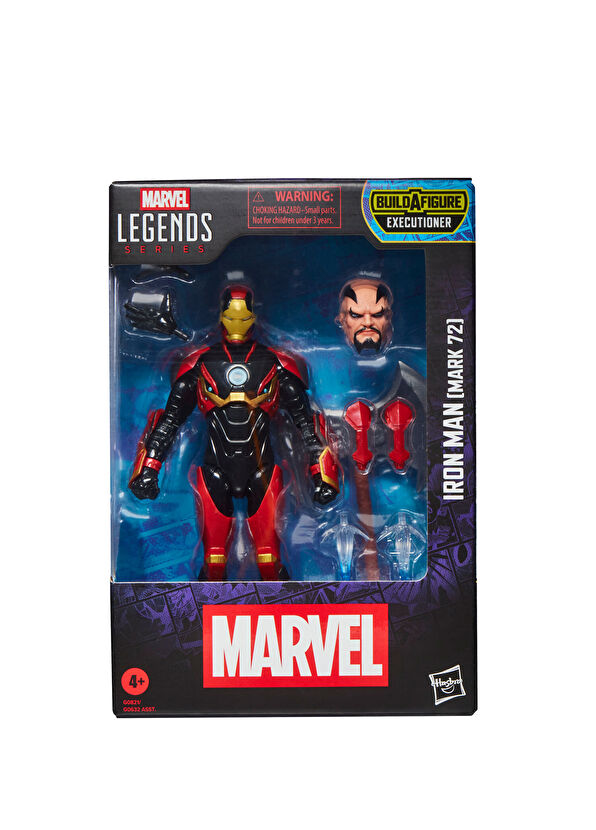 Marvel - Legends Iron Man (Mark 72) Iron Man Comics Executioner BAF ...