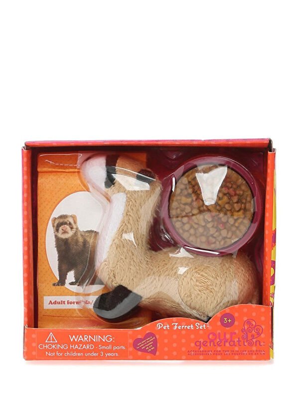 Our Generation - Pet Ferret Oyuncak Bakım Seti - Çok Renkli