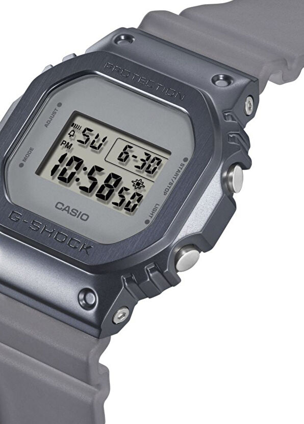 Casio Çok Renkli Erkek GM-5600MF-2DR Plastik Gri Erkek Kol Saati ...