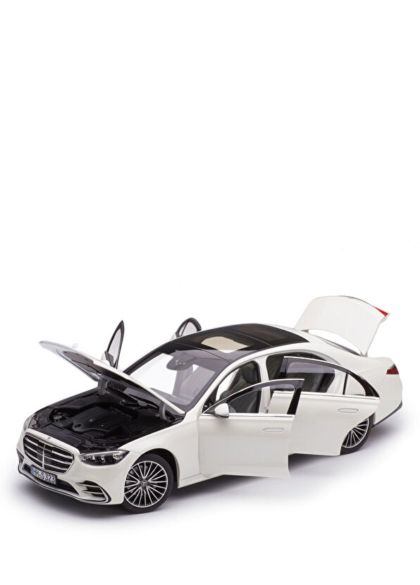 Norev - 1:18 2021 Mercedes Benz S Class W223 AMG Line Beyaz Model Araba ...