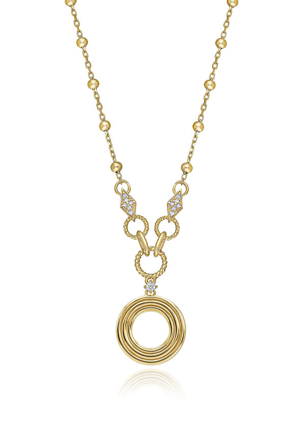 Nayra Jewelry O Kadın Me & Myself O Harfli 925 Ayar Gümüş Üzeri Altın ...