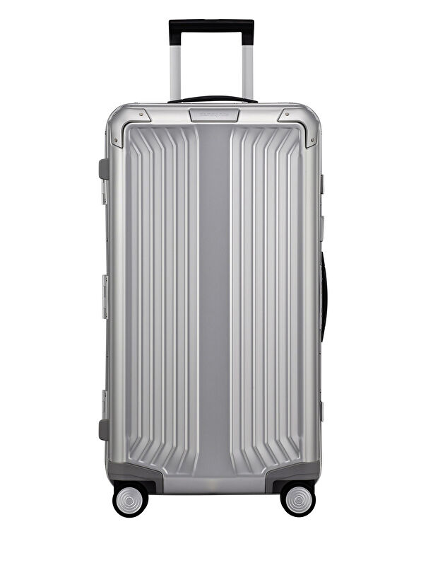 Samsonite Metalik-Gri Erkek Lite-Box Alu Silver Bavul 1068866 | Beymen