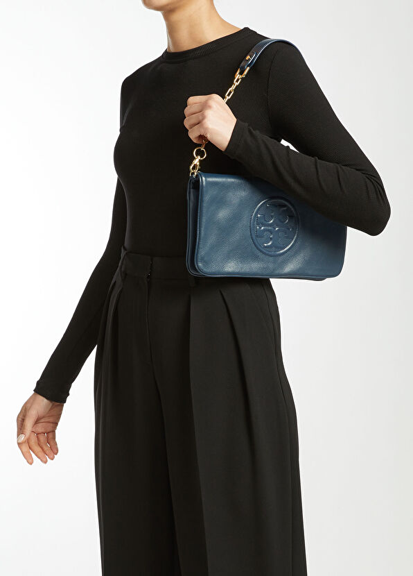 Beymen Reborn - Tory Burch Leather Çanta - Lacivert
