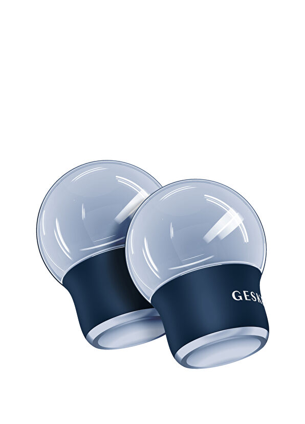 Geske - Cool & Warm Eye and Face Massager Navy Blue Cooling and Heating ...