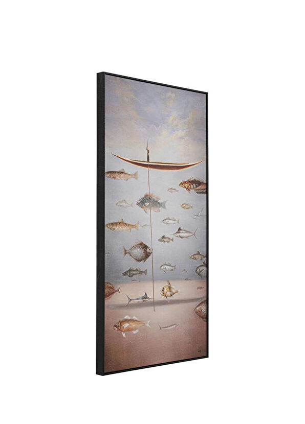 Kare Design - Framed Picture Cloud Fisherman Boat Table