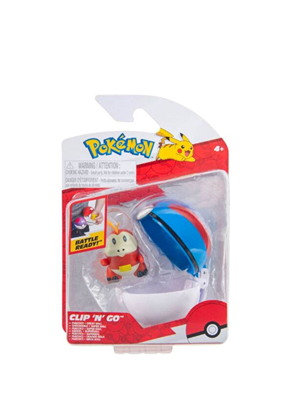 Pokémon - Fuecoco Clip 'N' Go Figure Toy Set PKW4156
