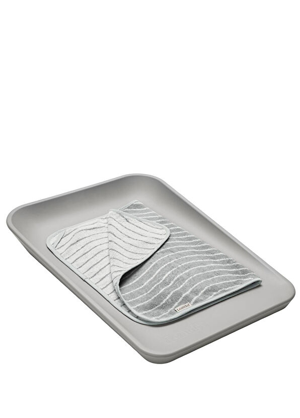 Leander - Woodland Cool Grey Matty Alt Değiştirme Matı Kılıfı - Çok Renkli