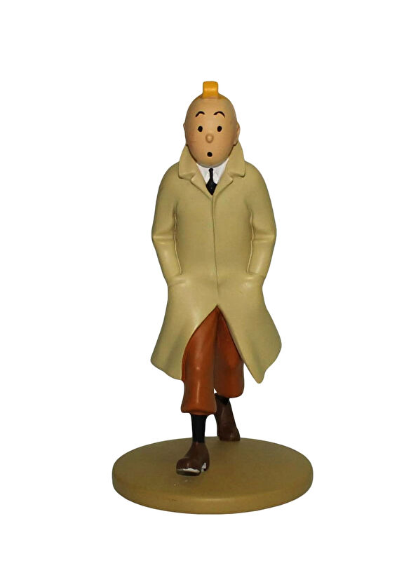 Tintin - Tintin Wearing His Trench Coat Figure