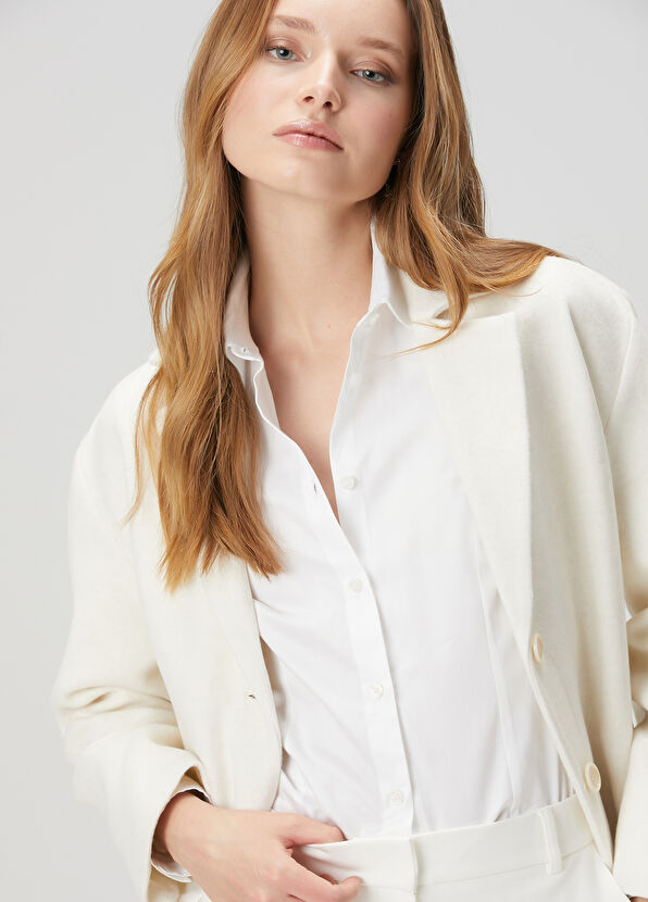 Beymen Club - Beyaz Slim Fit Gömlek