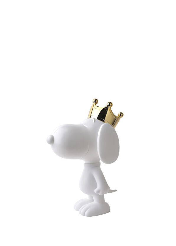 Leblon Delienne - Snoopy Crown Heykel - Beyaz-Altin