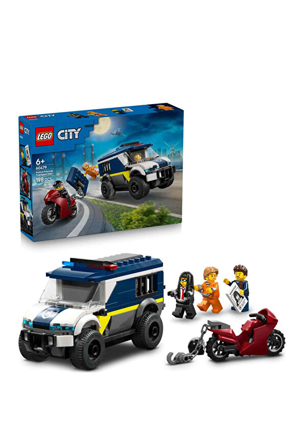Lego - City Police Prisoner Transporter 198 Pieces 6+ Years Old ...