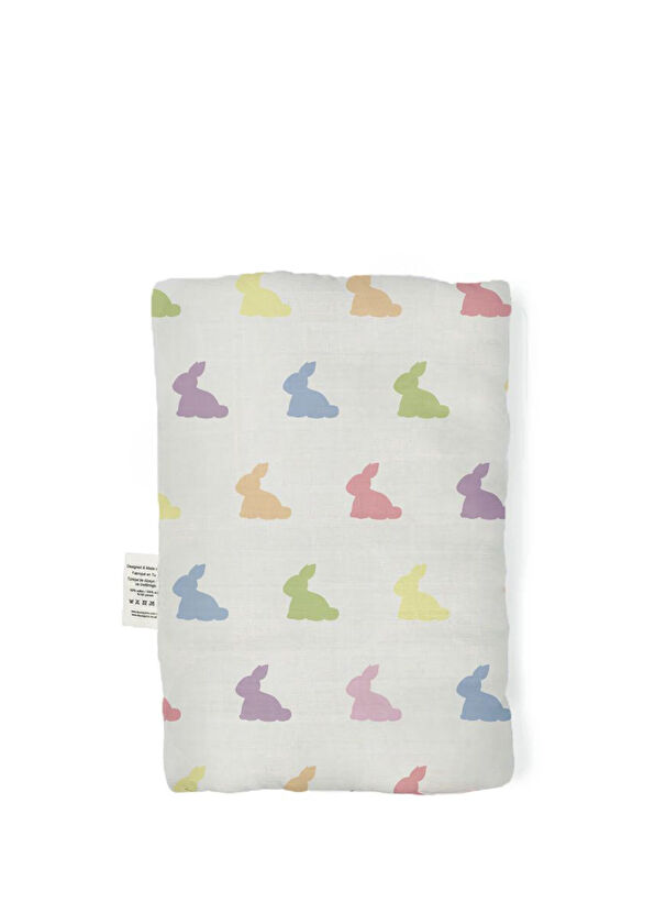 Deux Lapins - Rainbow Lapin Blue Silindir Emzirme Kol Destek Yastığı ...