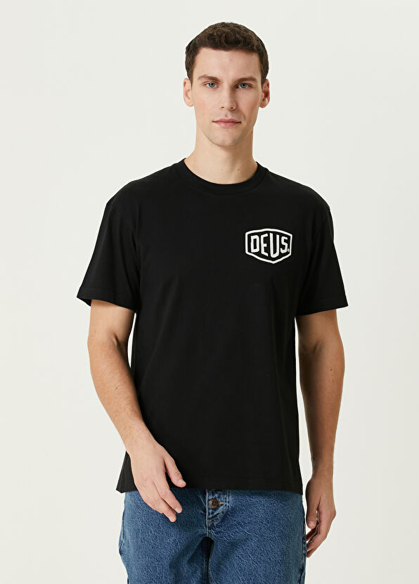 Deus Ex Machina Siyah Erkek Frontage Siyah T-shirt 1592972 | Beymen