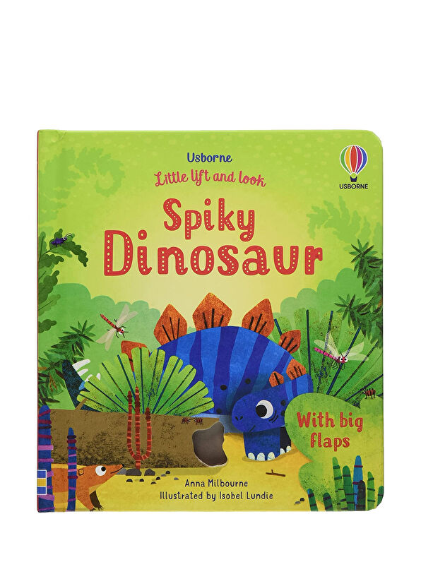 Usborne - Little Lift and Look Spiky Dinosaur - Çok Renkli
