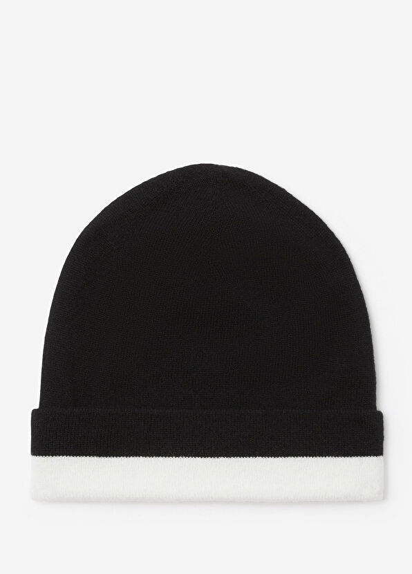 Burberry Siyah Kadın Core Siyah Kaşmir Logolu Kadın Bere 1821123 | Beymen