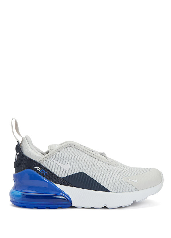 Nike - Air Max 270 Siyah Silver Erkek Çocuk Sneaker - Siyah-Gümüş