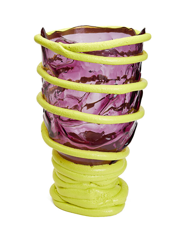 Corsi Design - Pompitu I XL Mor Sarı Vazo - Mor-Sari