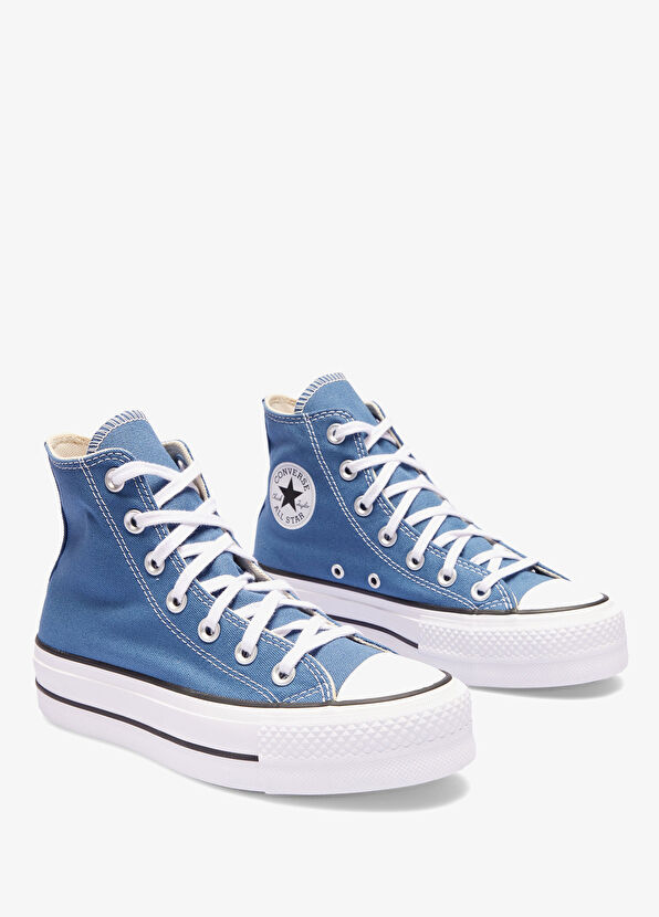 Converse Mavi Kadın Chuck Taylor All Star Lift Platform Mavi Kadın ...