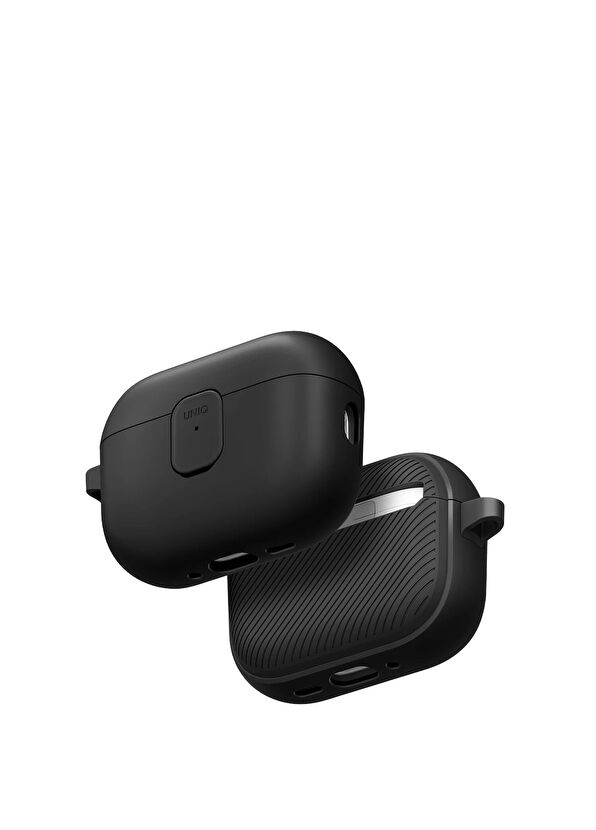 Uniq - Airpods Pro 3 Clyde Locking Black Headphone Case