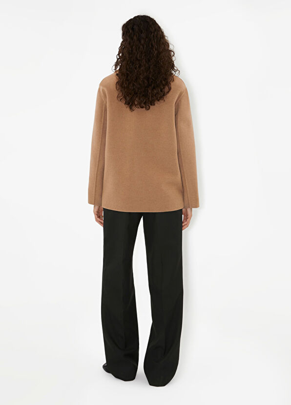 Burberry Bej Kadın Barn Bej Yün Kadın Ceket 1895813 | Beymen