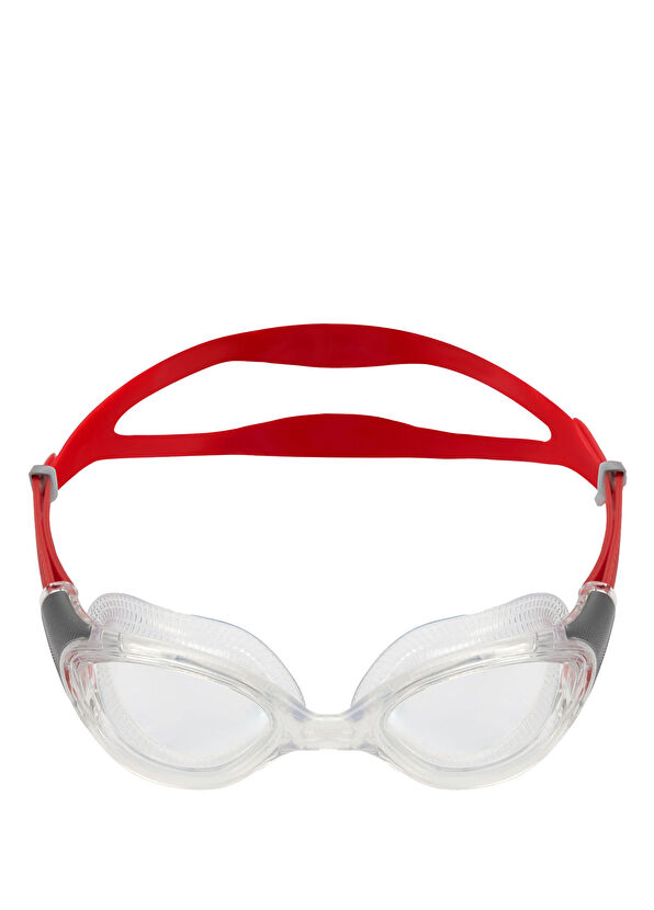 Speedo - Biofuse Reflx Gog Au Clear Red Unisex Yüzücü Gözlüğü - Kırmızı