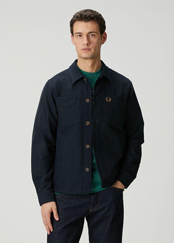 Fred Perry Lacivert Erkek Lacivert Twill Gömlek 1816538 | Beymen